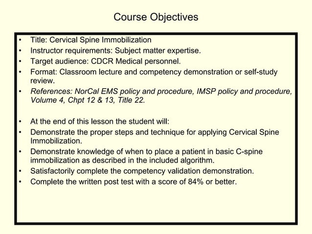 Spinal immobilization.ppt 2 | PPT | First Aid | Injuries