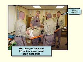 Spinal immobilization.ppt 2 | PPT