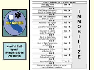 Spinal immobilization.ppt 2 | PPT