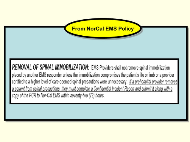 Spinal immobilization.ppt 2 | PPT | First Aid | Injuries