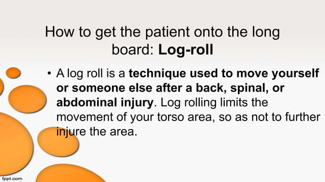 Spinal immobilization using long board micro teaching 2019 | PPTX ...