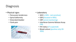 Spinal infections | PPTX