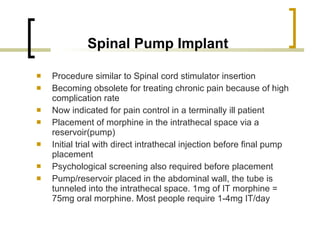 Spinal Injections | PPT