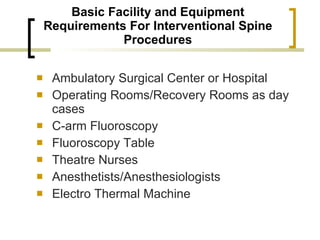 Spinal Injections | PPT