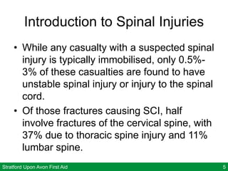 Spinal injuries | PPTX