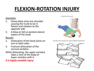 Spinal injuries | PPTX