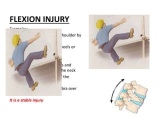 Spinal injuries | PPTX