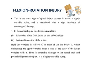 Spinal injuries (compiled by Dr Sanjib Kumar Das) | PDF