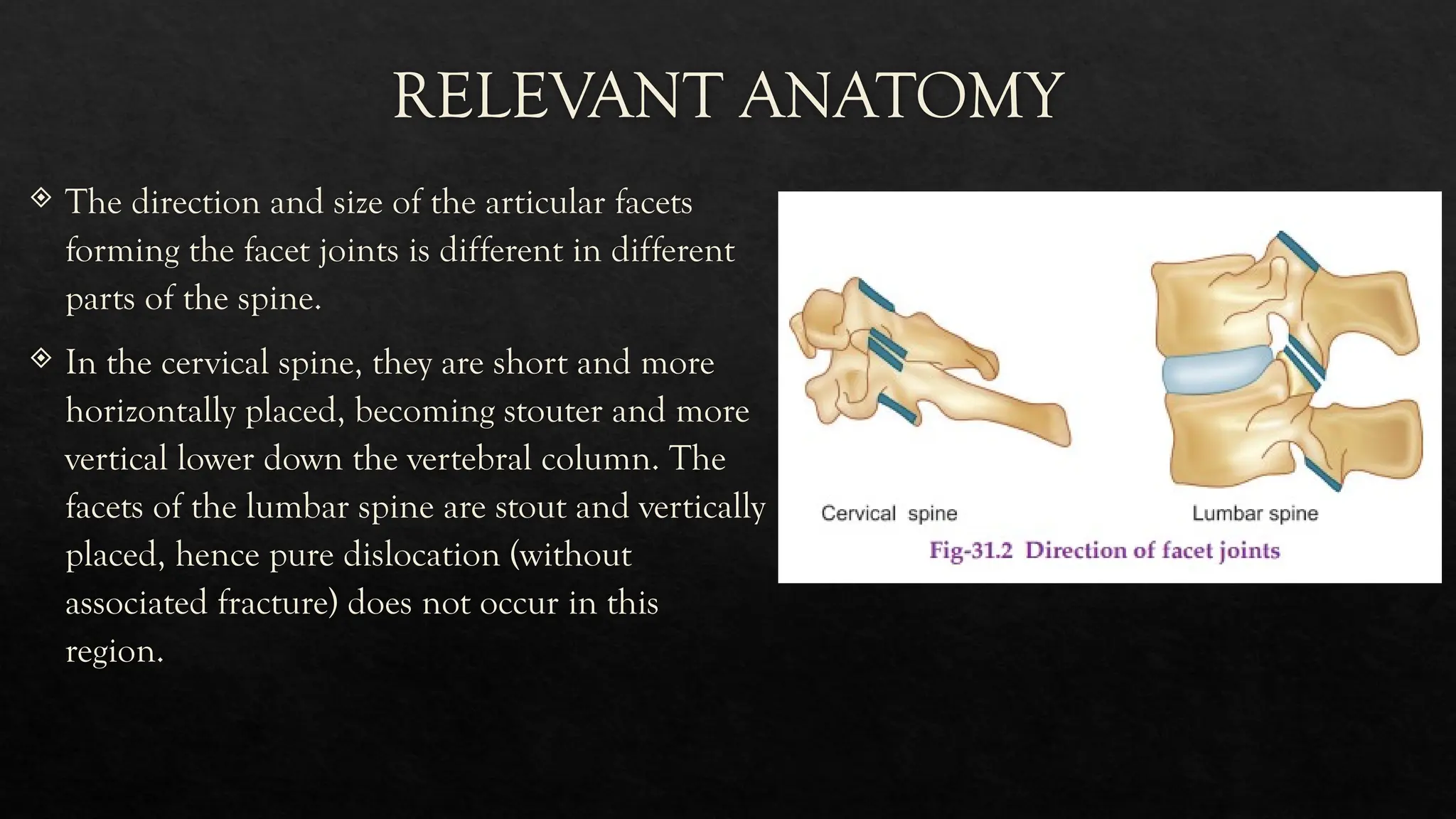 SPINAL INJURIES. Thoracolumbar and Cervical | PPTX