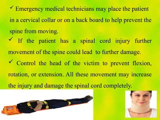 SPINAL INJURIES.pptx yxitsizz8tzzsyxxoxt | PPTX