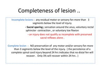 Spinal injuries1 | PPT