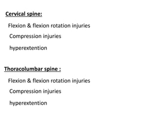 Spinal injuries1 | PPT