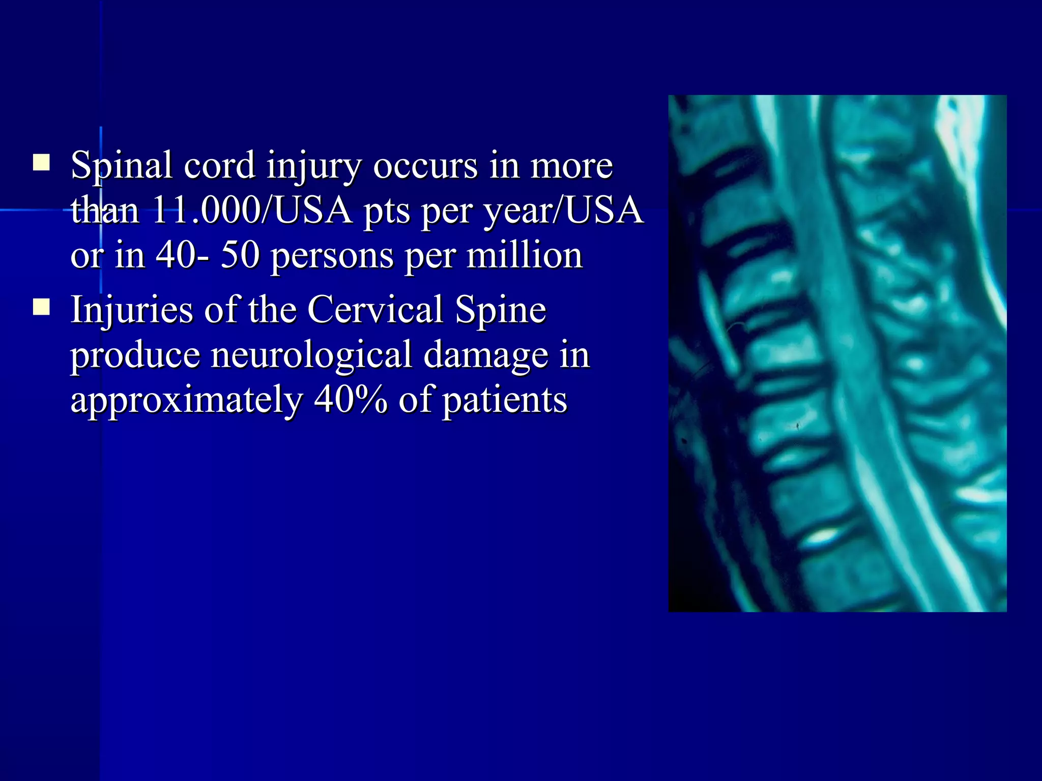 Spinal injuries | PPT