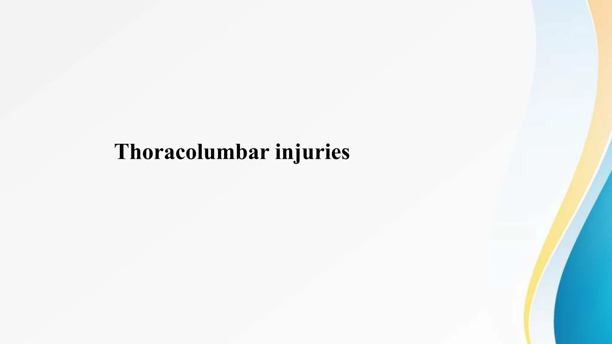 this is a description of spinal injuries in sports players and this includes all the important ...