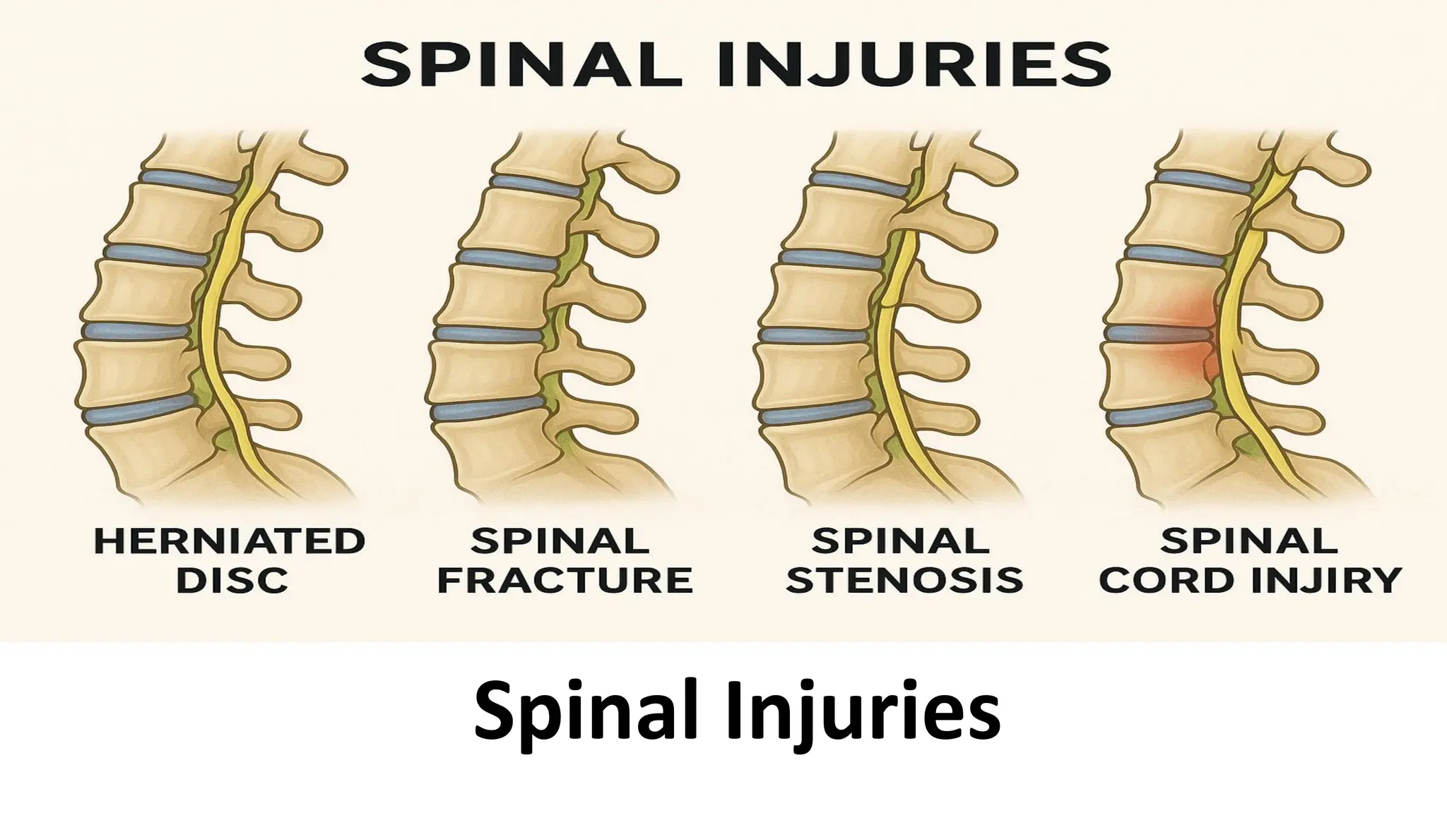 spinal Injuries ppt. Spinal tumors pptpdf | PDF