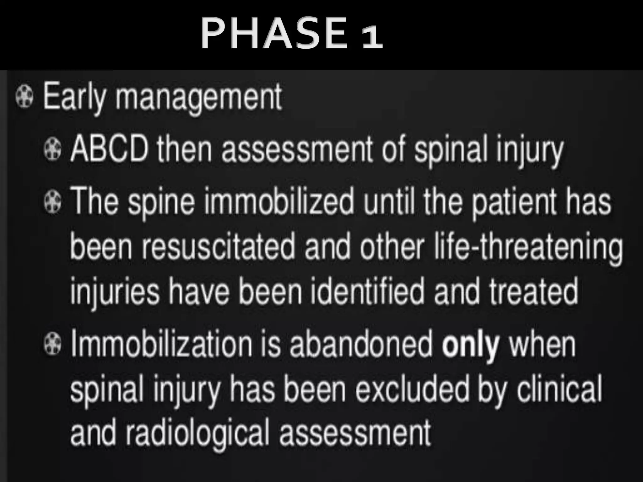 Spinal fractures (injury) | PPTX