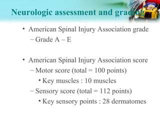 Spinal injury Dr. sundar karki | PPT