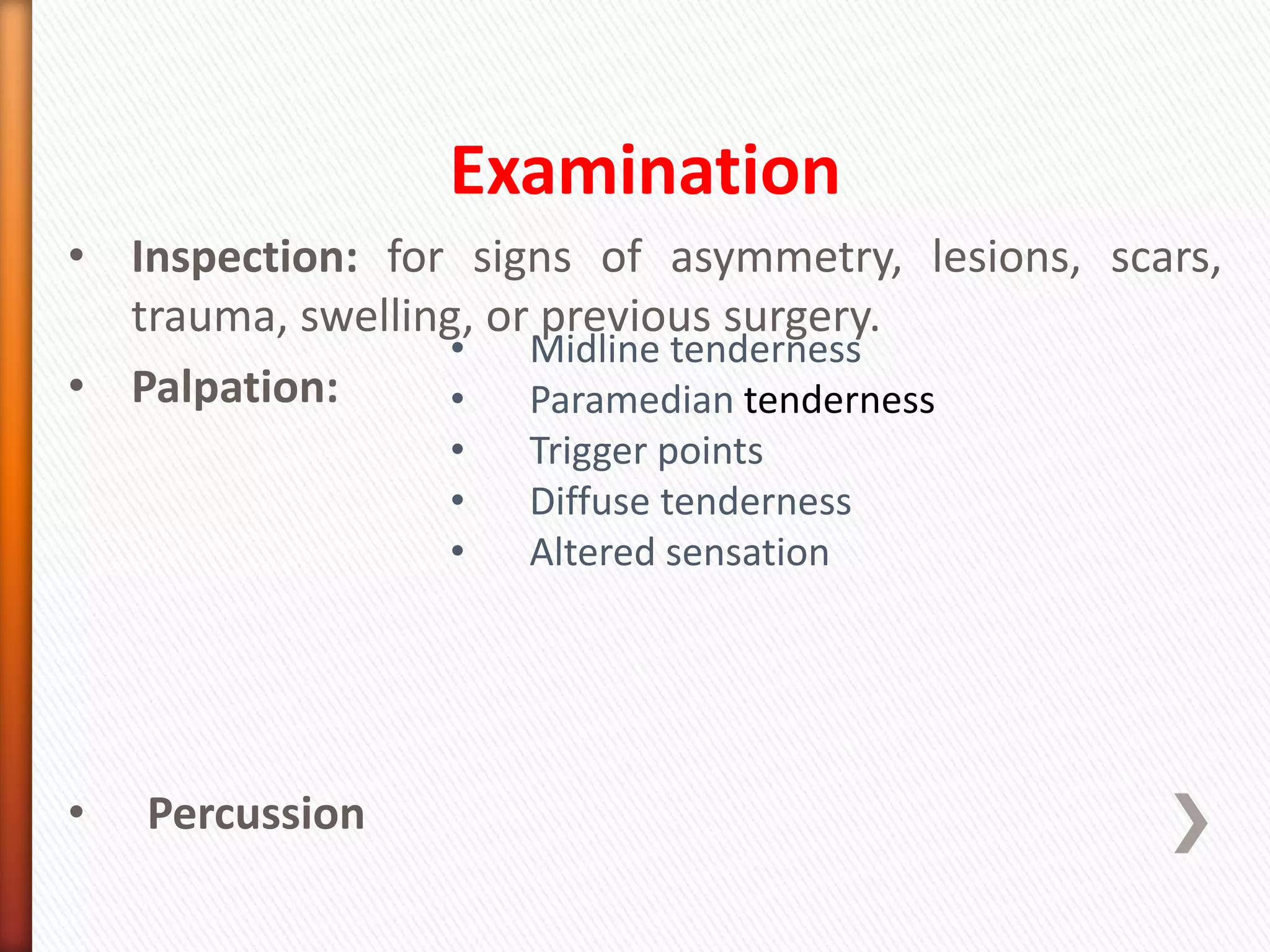 Spinal interventions for low back pain | PPTX