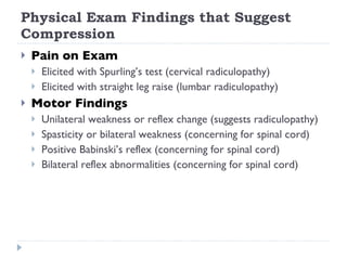 Spinal mets | PPT