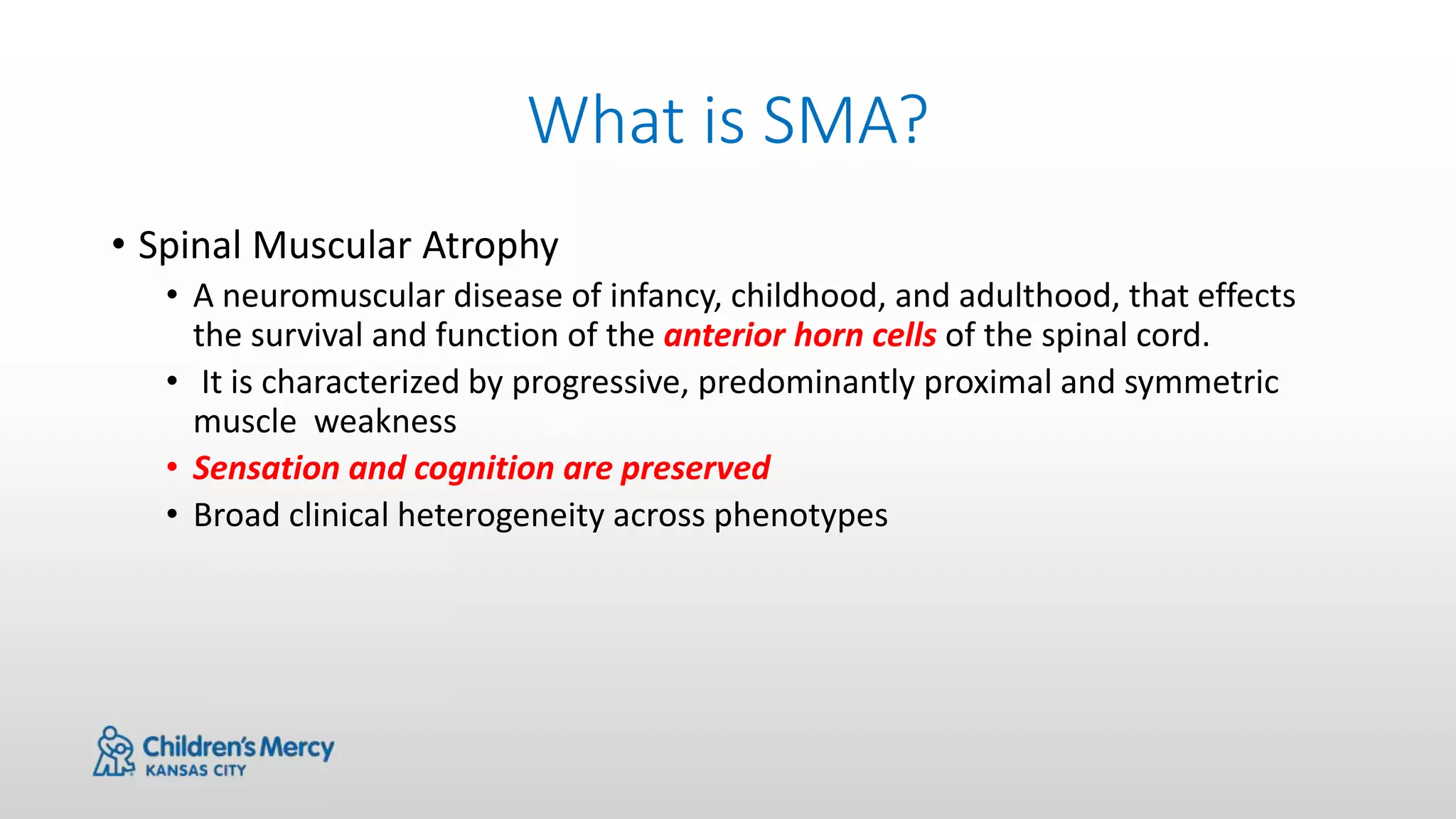 Spinal Muscular Atrophy: Diagnosis and Global Management Considerations ...