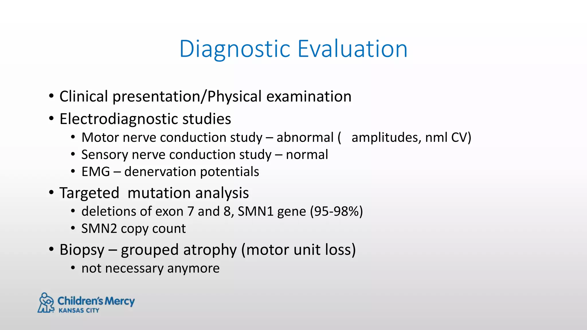 Spinal Muscular Atrophy Diagnosis And Global Management Considerations