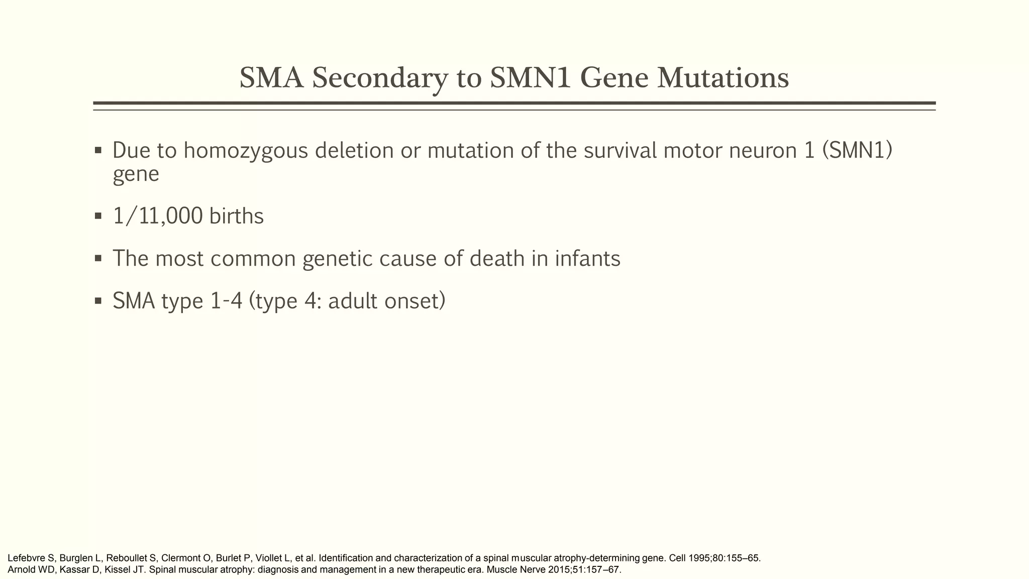Adult-Onset Spinal Muscular Atrophy | PPTX