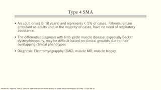 Adult-Onset Spinal Muscular Atrophy | PPTX