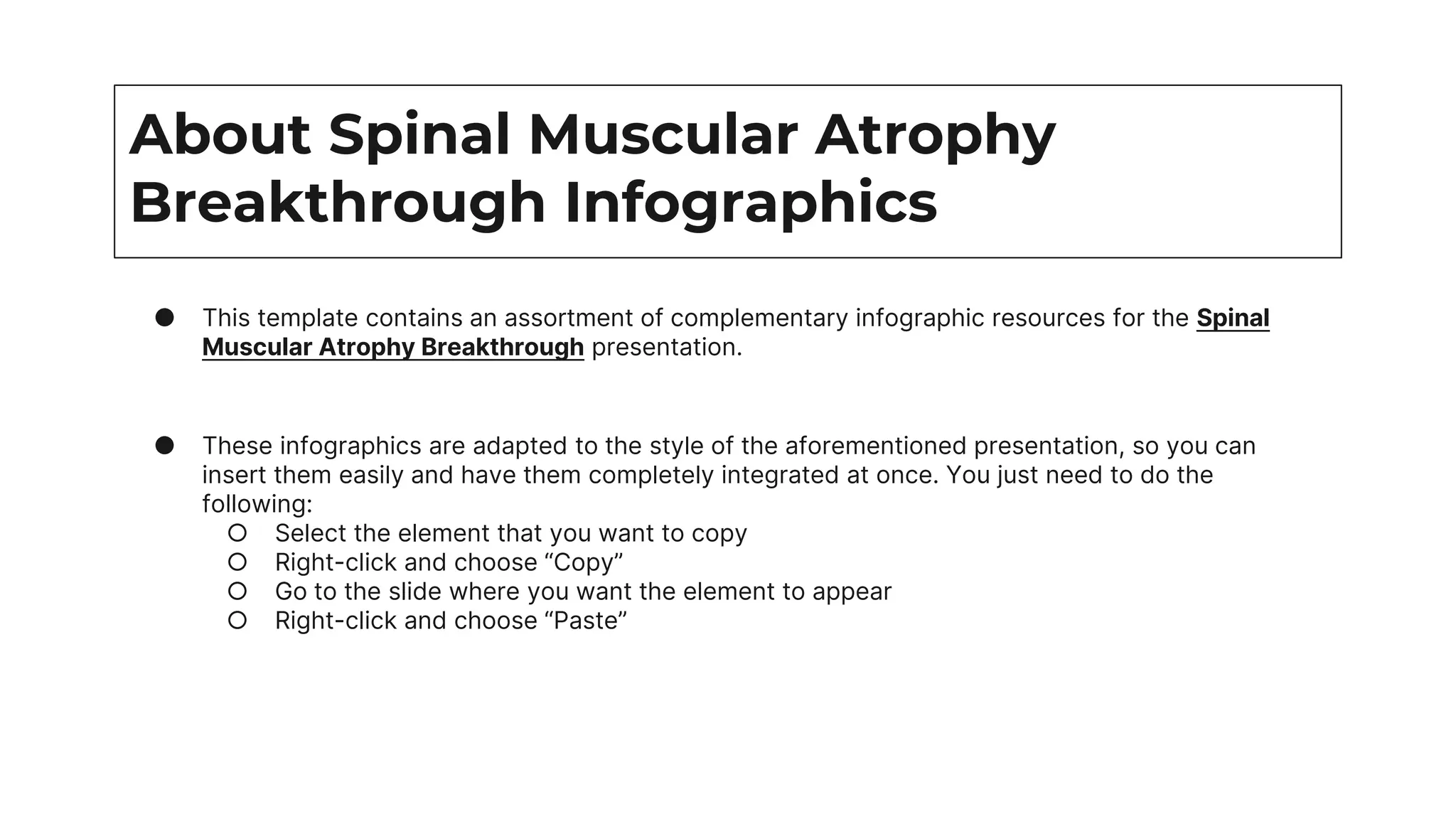 Spinal Muscular Atrophy Breakthrough Infographics .pptx