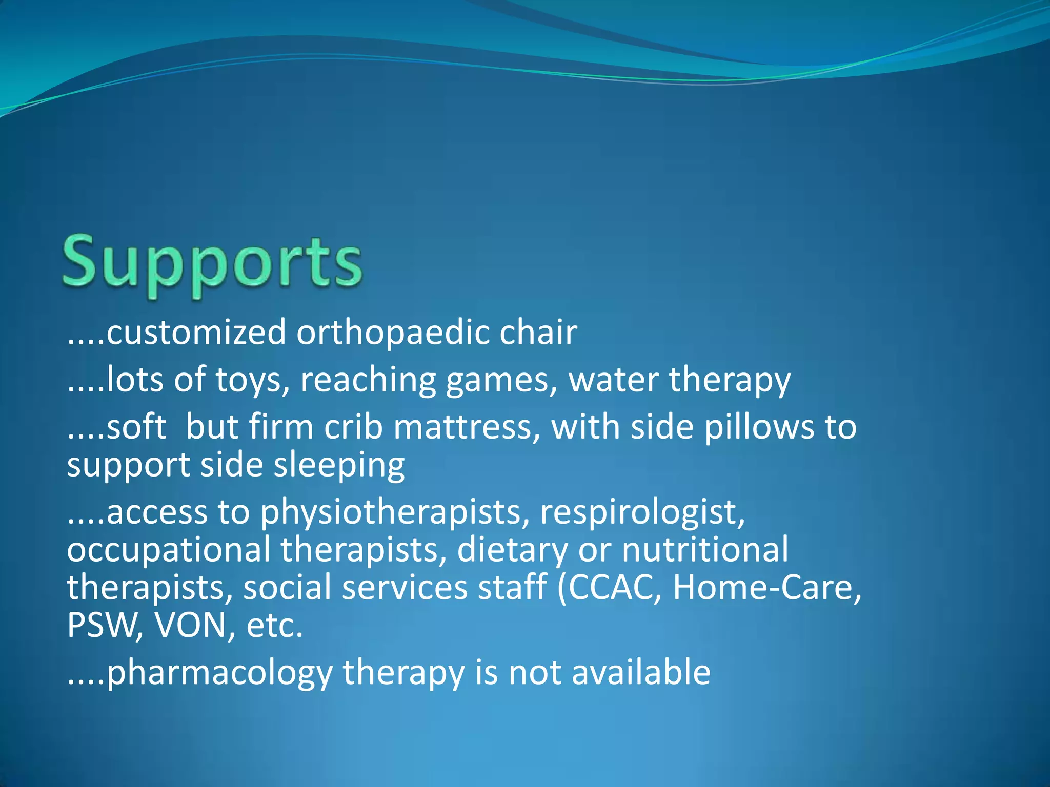 Spinal Muscular Atrophy Power Point | PPTX