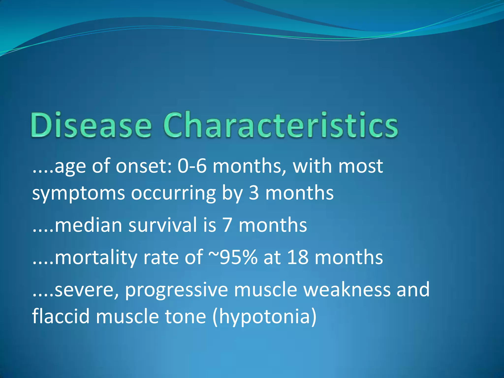 Spinal Muscular Atrophy Power Point | PPTX