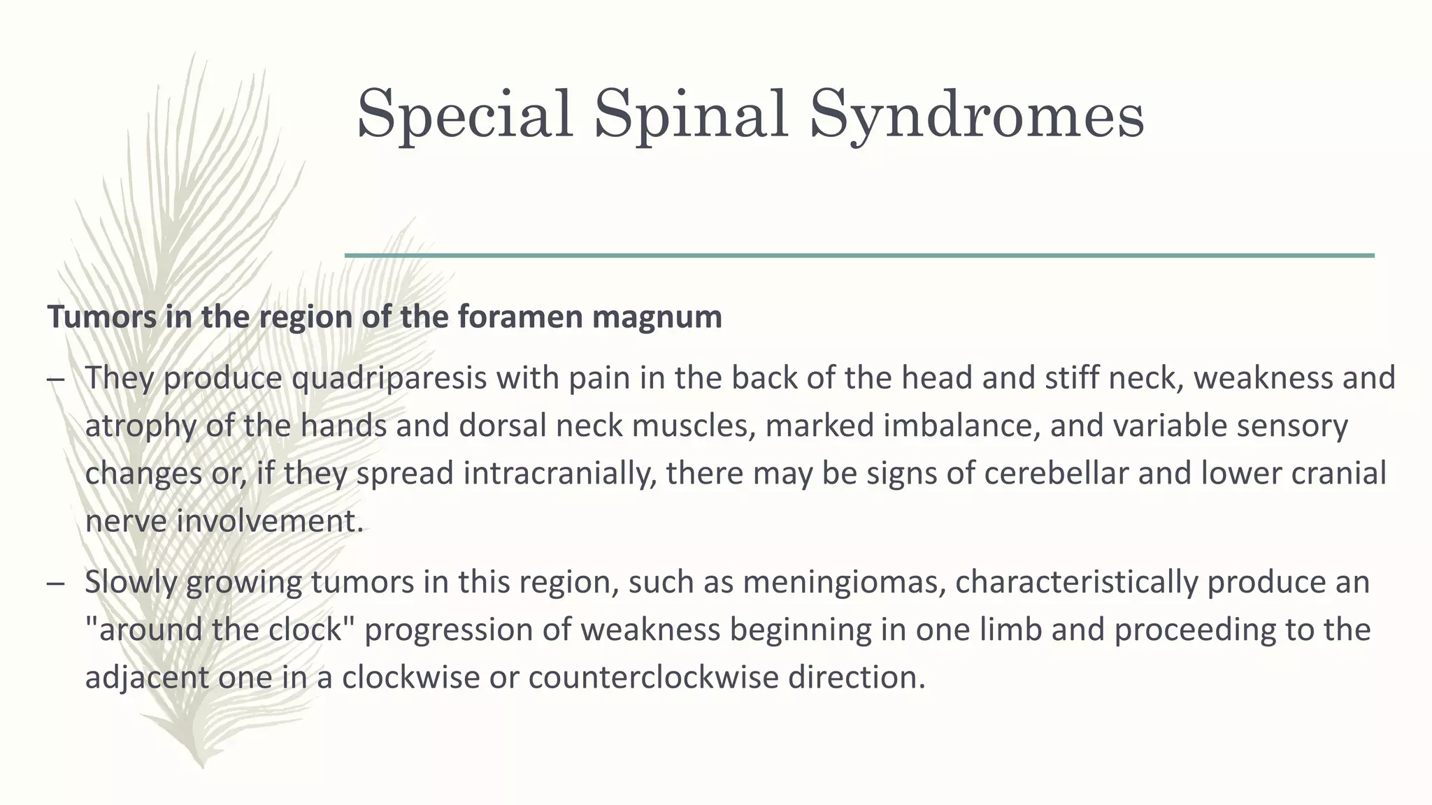 Spinal neoplasm | PPTX