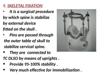 SPINAL ORTHOTICS spinal cord injury .ppt