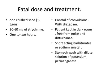 Spinal poisons | PPTX | Chemistry | Science