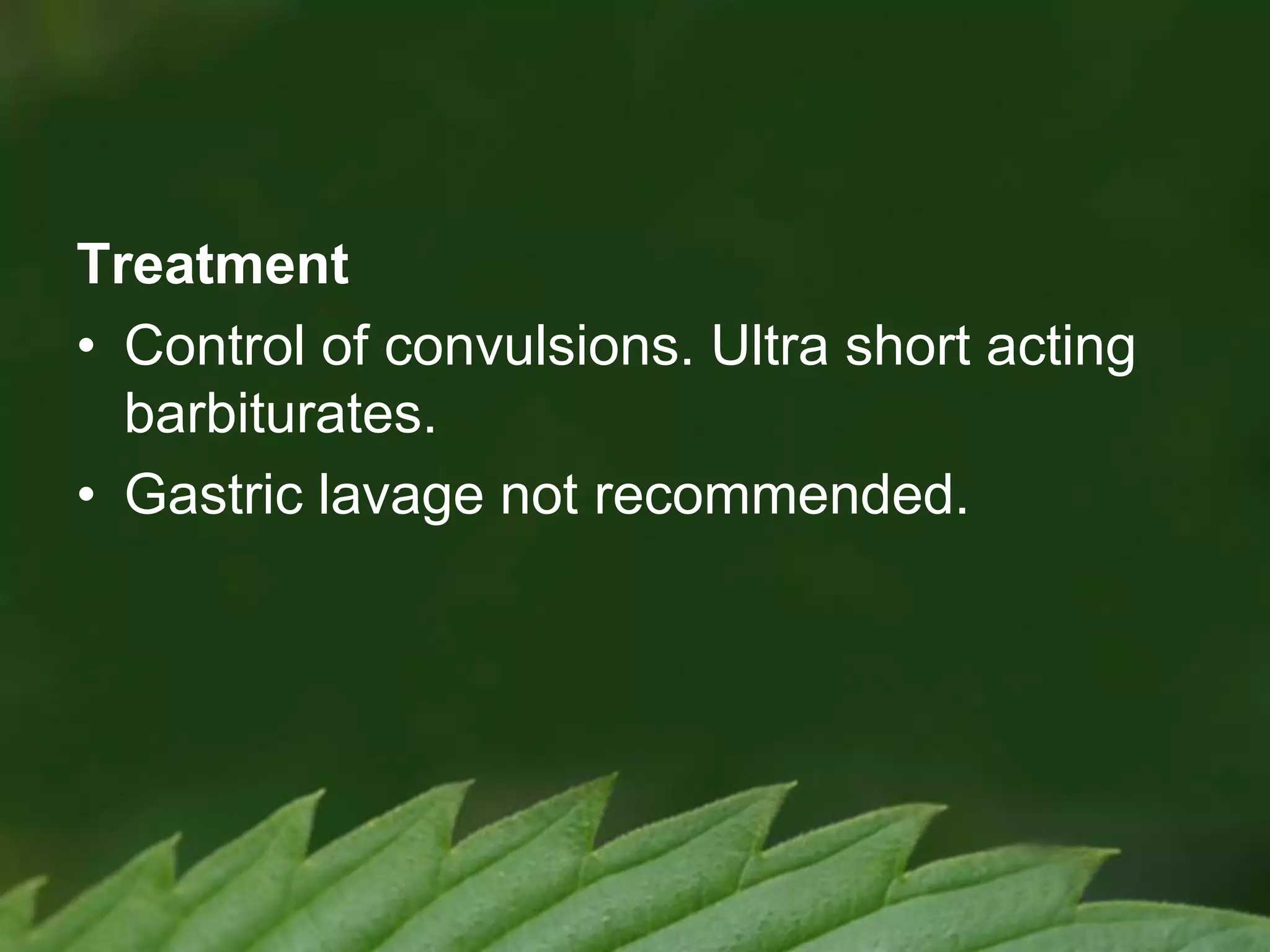 Spinal poisons | PPTX