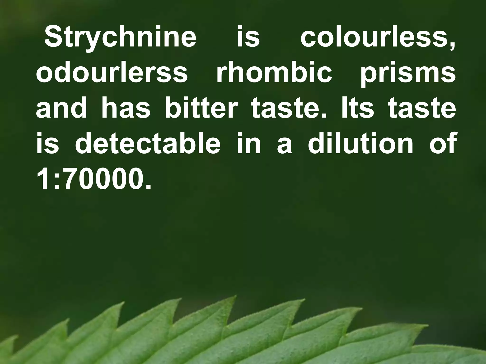 Spinal poisons | PPTX