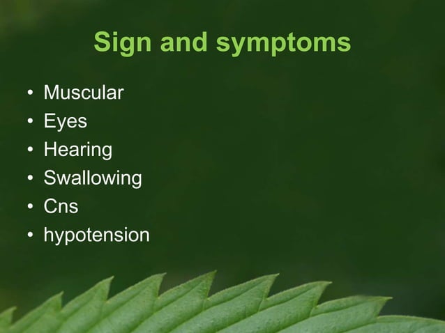 Spinal poisons | PPTX | Chemistry | Science