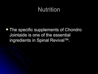 Spinal Revival | PPT