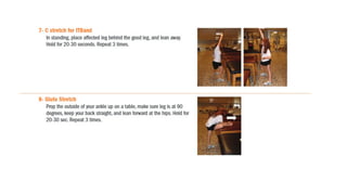 SPINAL STABILIZATION EXERCISES WITH PICTURES | PPTX