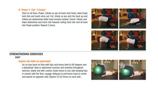SPINAL STABILIZATION EXERCISES WITH PICTURES | PPTX