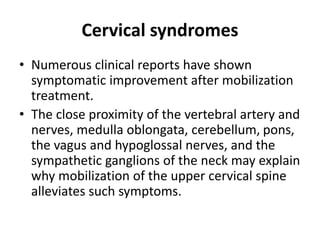 Spinal syndromes omt treatment.pptx