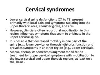 Spinal syndromes omt treatment.pptx
