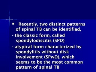 Spinal tb | PPT