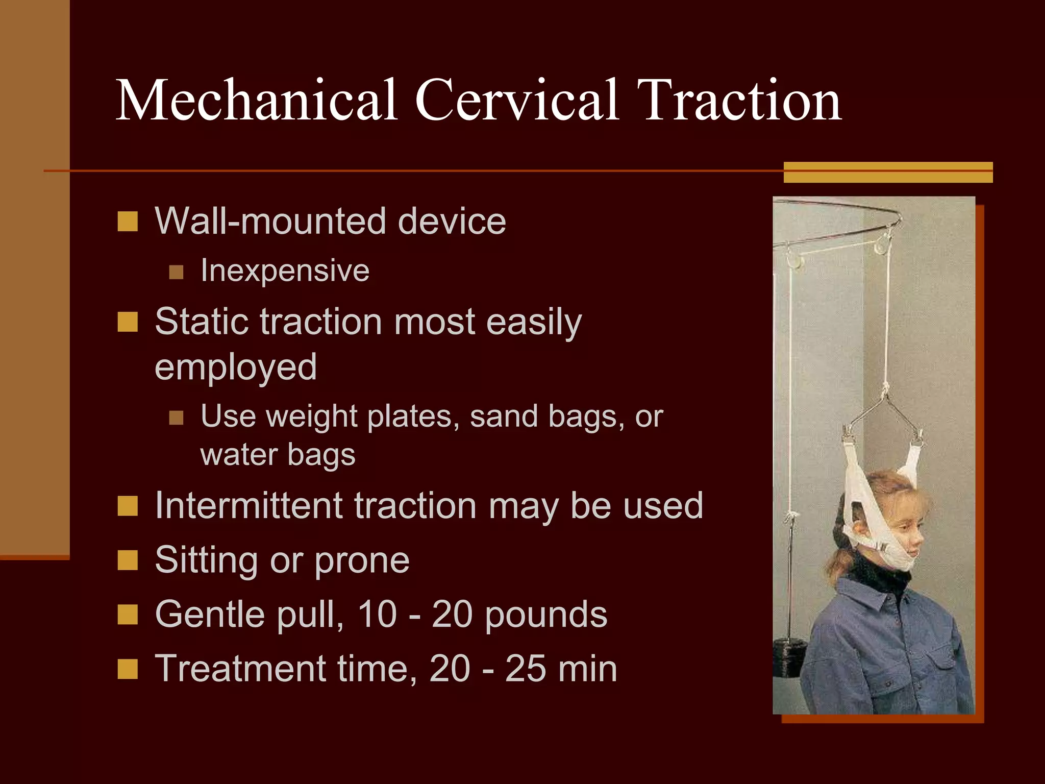 Spinal traction 1 | PPT