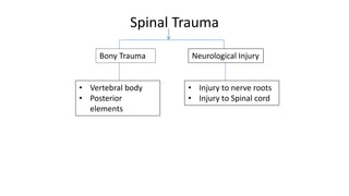spinal trauma - a case presentation.pptx