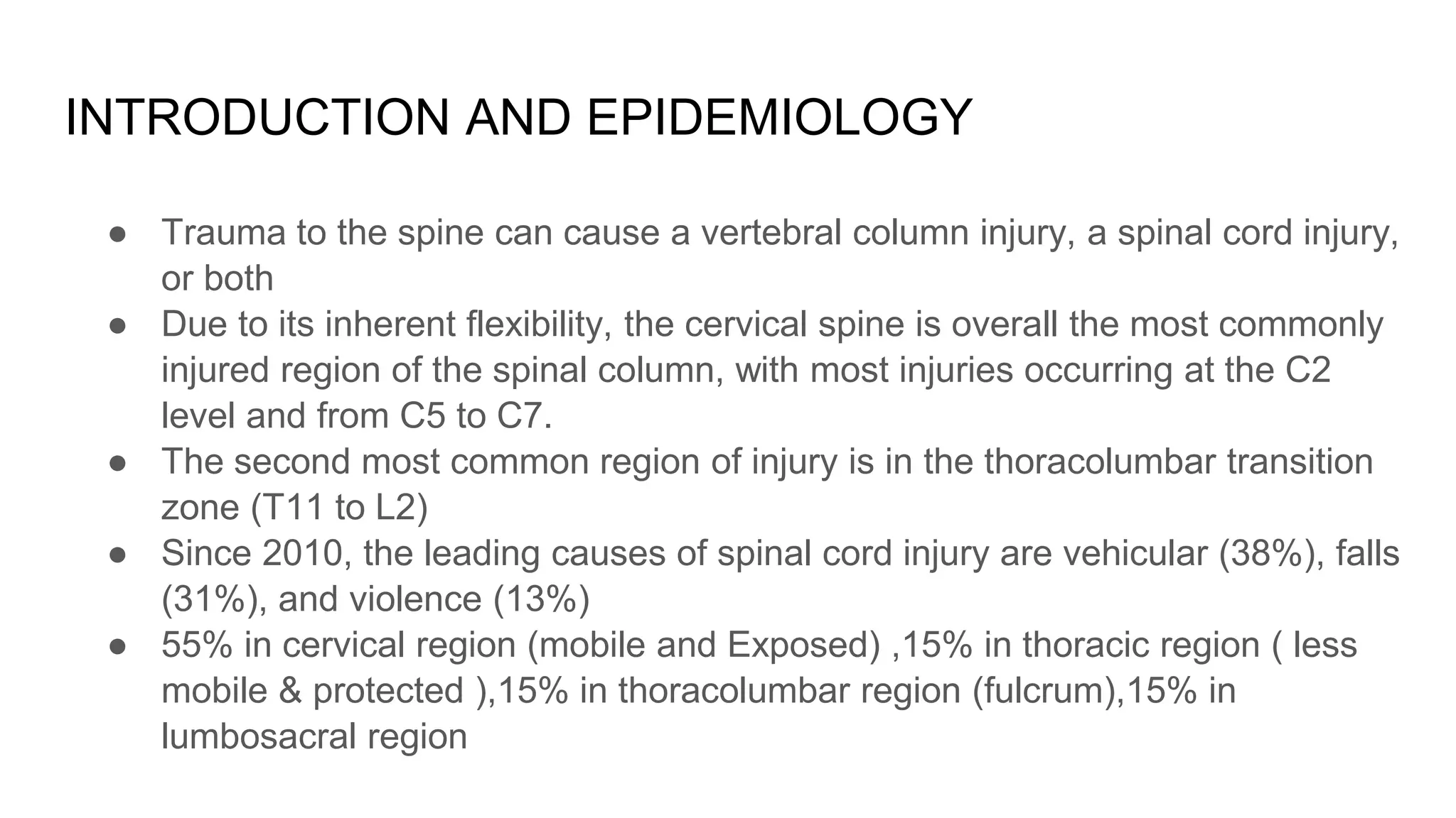 SPINAL TRAUMA ITS ANATOMY AND EMERGENCY MANAGEMENT OF | PPTX