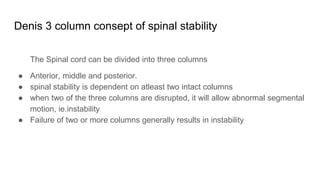 SPINAL TRAUMA ITS ANATOMY AND EMERGENCY MANAGEMENT OF | PPTX