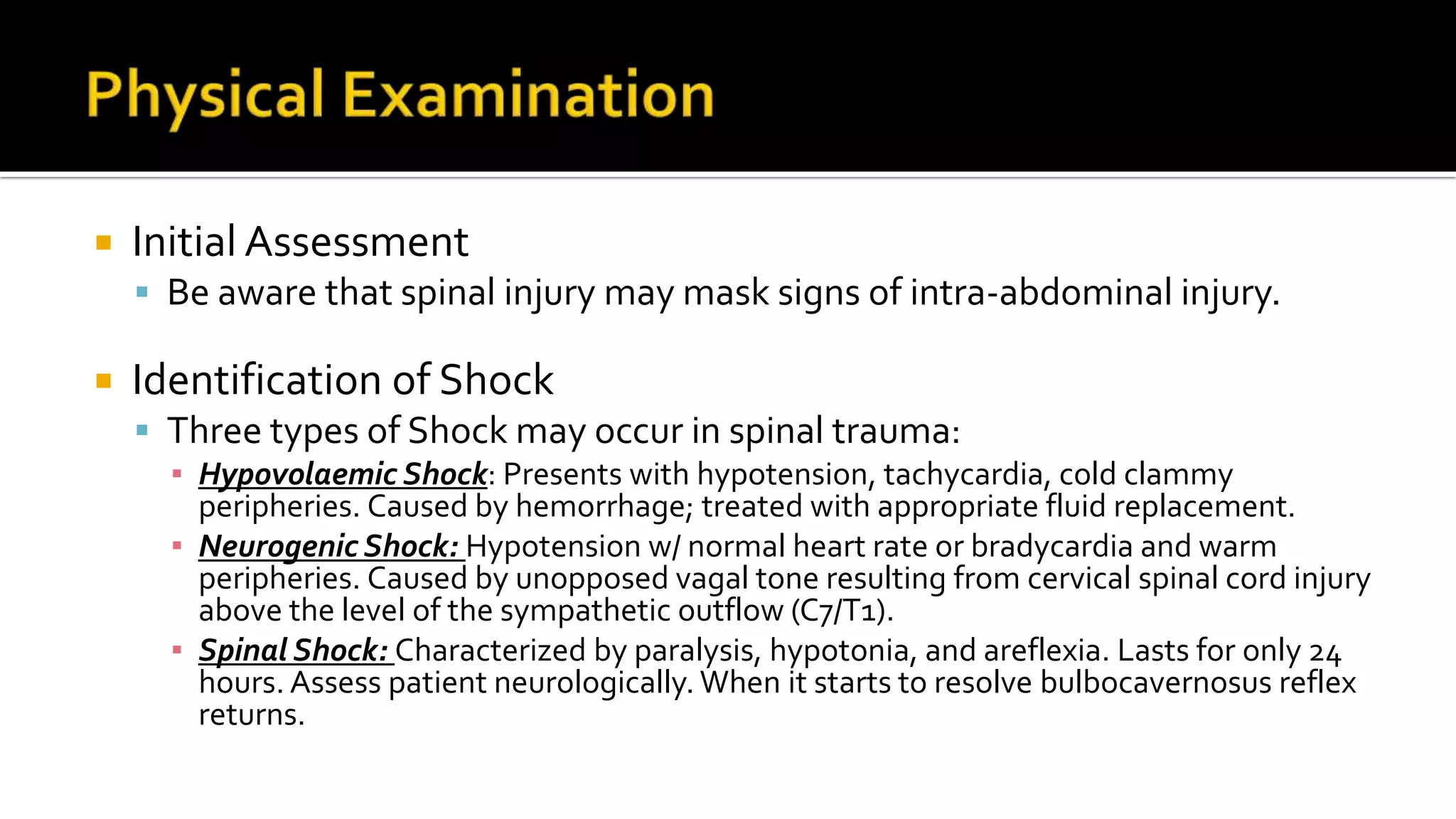 Spinal trauma wo anatomy | PPTX
