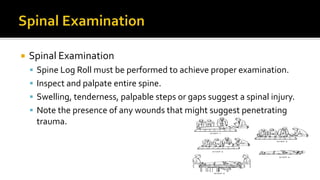 Spinal trauma wo anatomy | PPTX