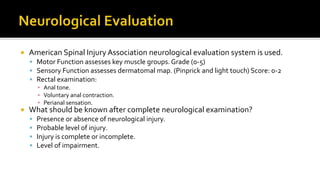 Spinal trauma wo anatomy | PPTX