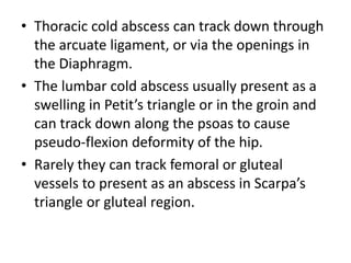 Spinal tuberculosis jounal | PPTX